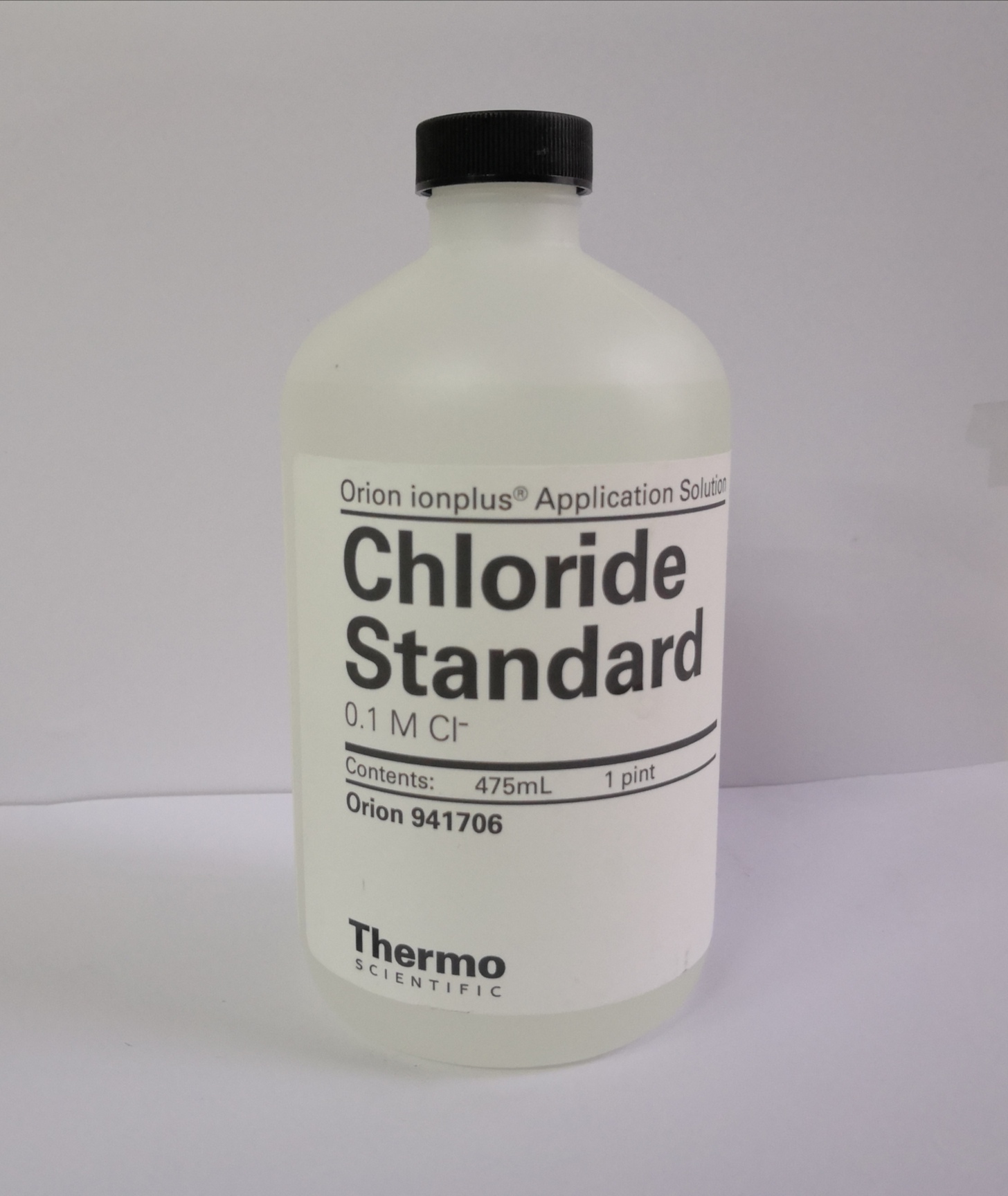 美国Orion奥立龙941706氯离子溶液Cl-标准液0.1M NaCl（475ml）